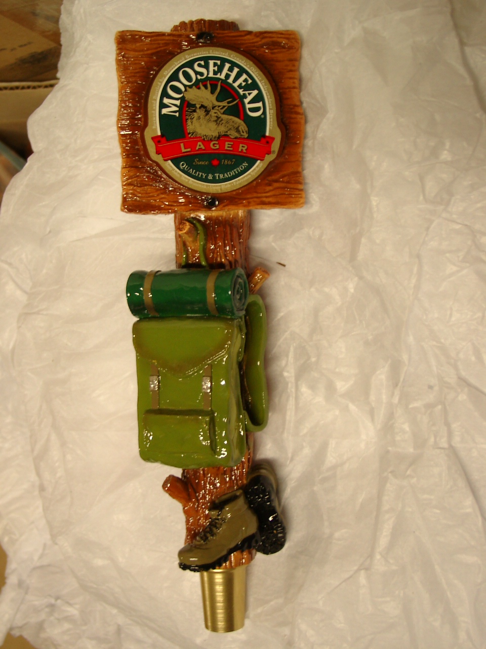 Tap Handle #7: Moosehead Beer Backpack