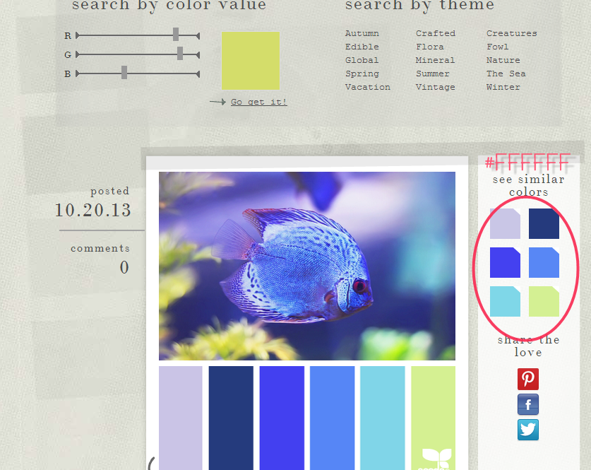 Lively Mixture: Design Seeds