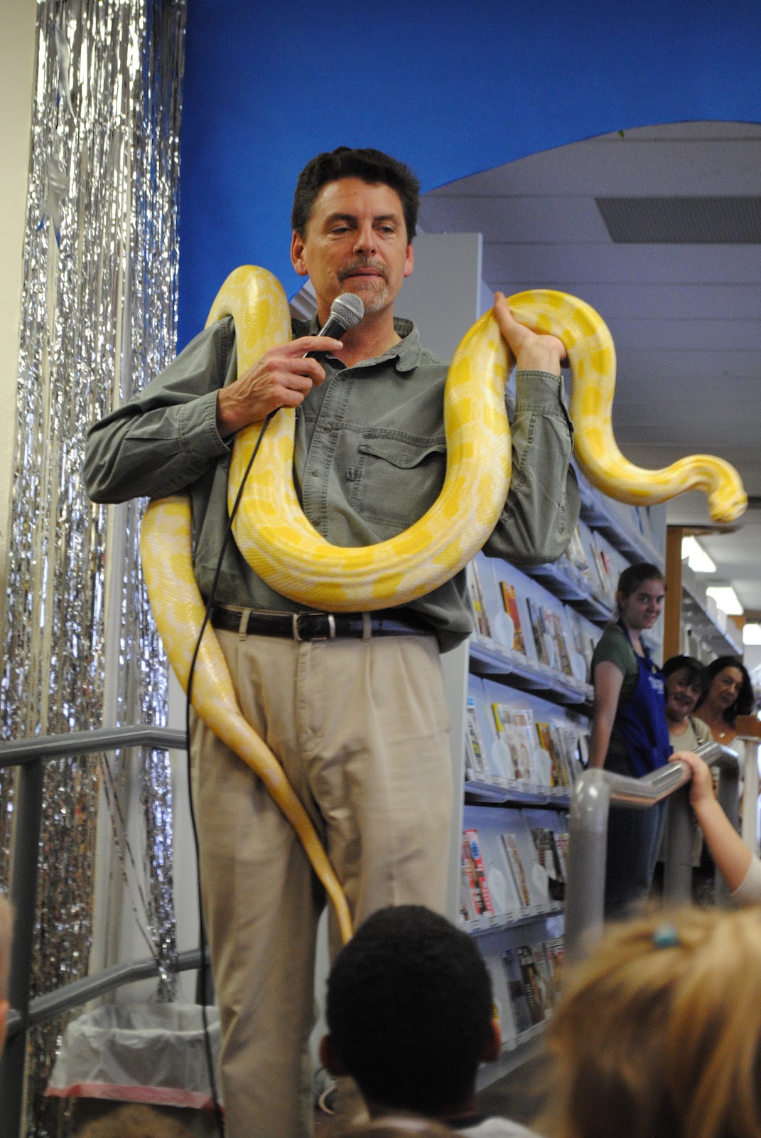 Babies Are Simple: Snakes in a Library