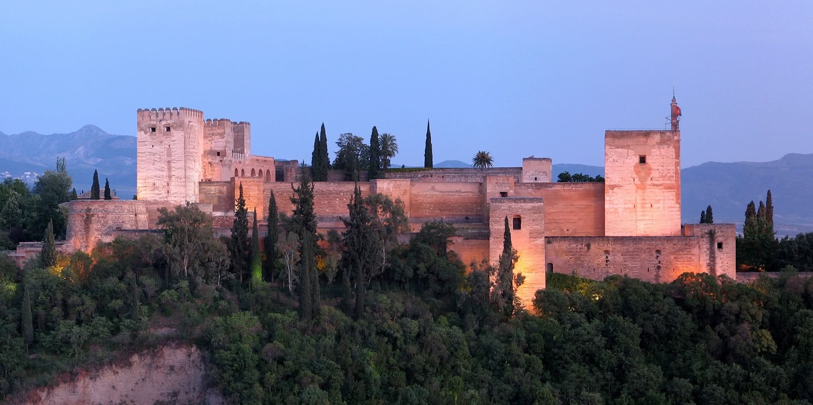 Rafael López Borrego: La Alcazaba en la Alhambra de Granada