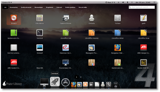 Linux with Mac looks: Comice OS