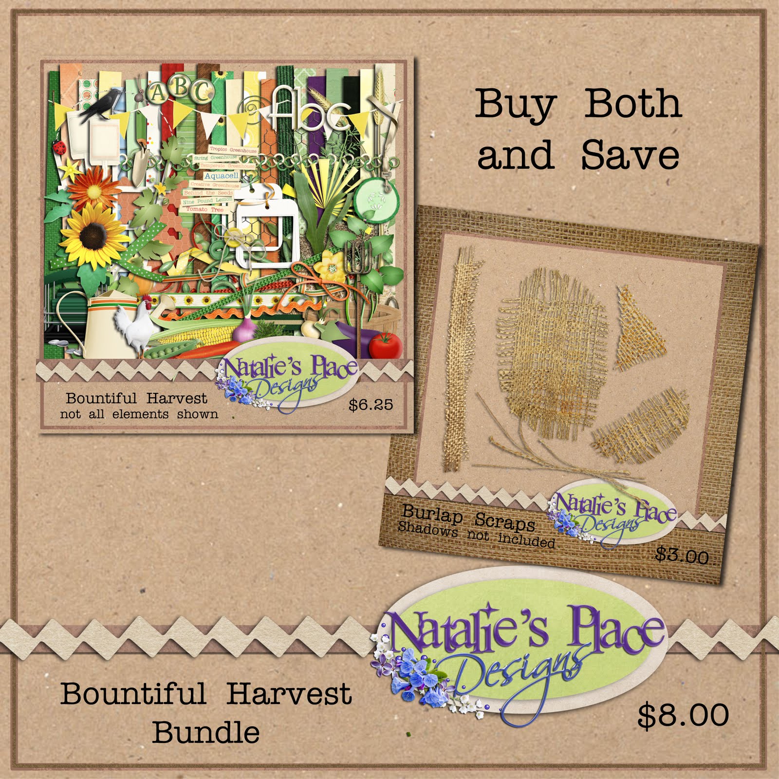 Sand and 2 Pearls: Bountiful Harvest Bundle Now Available!