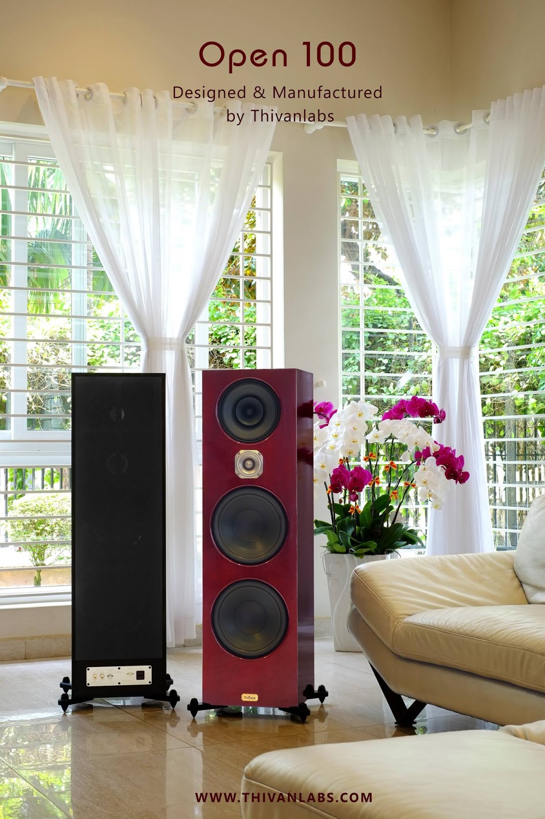 Thivan Labs OPEN 100 open baffle speakers NEW – M & S | Ultimate High ...