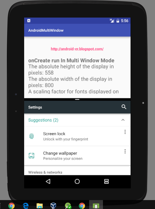 Android-er: Get display information using DisplayMetrics, in Multi ... Android-er: Get display information using DisplayMetrics, in Multi ...
