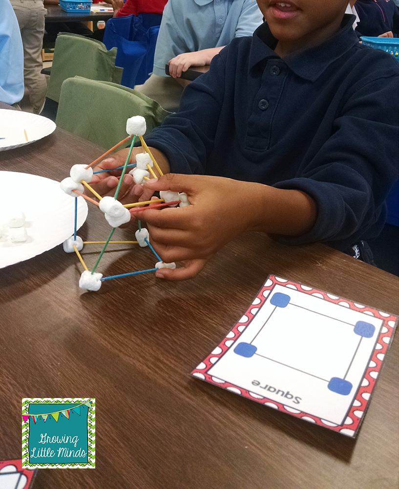 Growing Little Minds: Working with Shapes: Hands on with 2 and 3-d Shapes