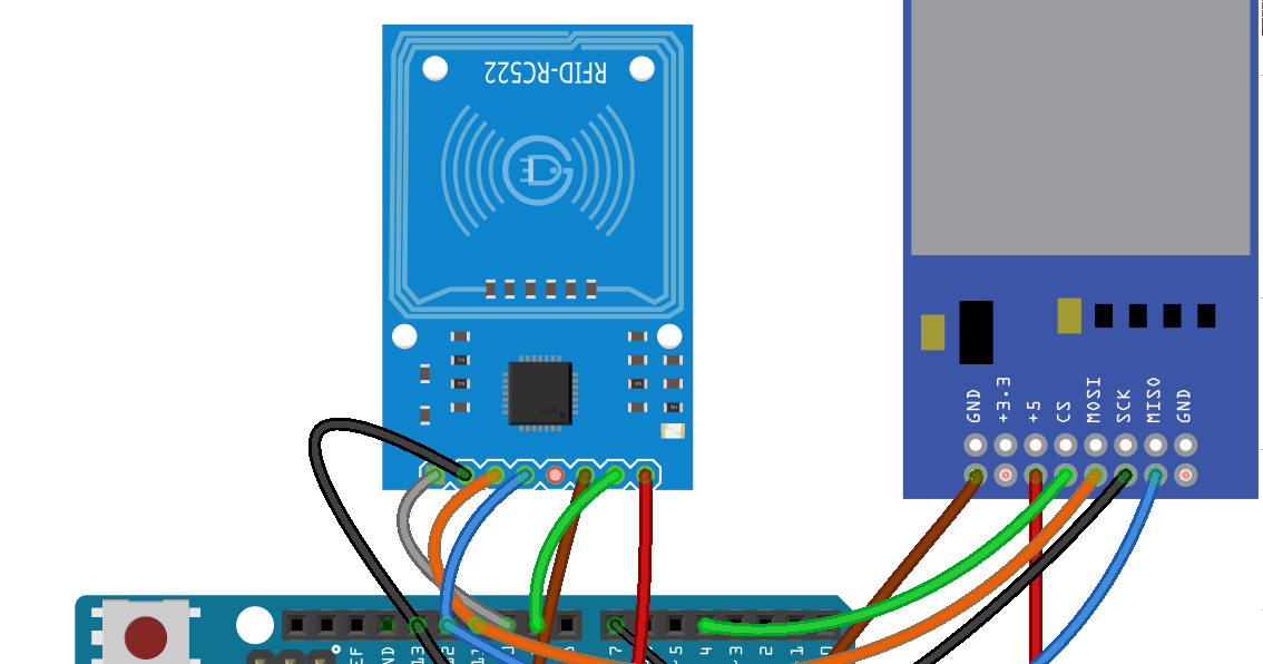 Menyimpan data RFID kedalam SD card dengan menggunakan Arduino