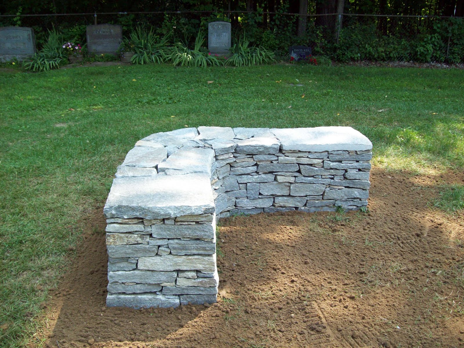Vaughan Landscaping: Saint George Cemetery Walls