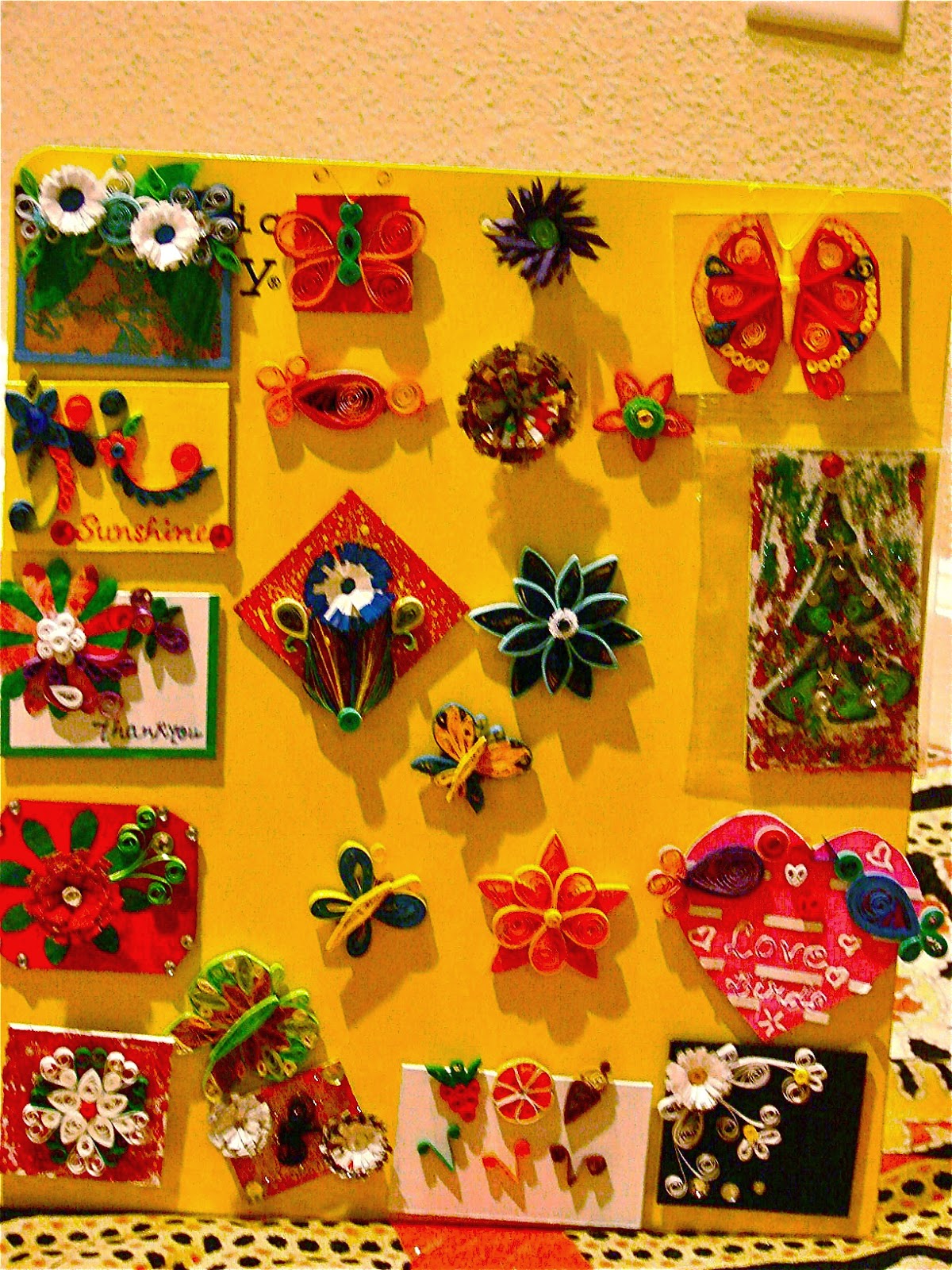 All About Quilling: Quilled fridge magnets | Refrigerator magnets