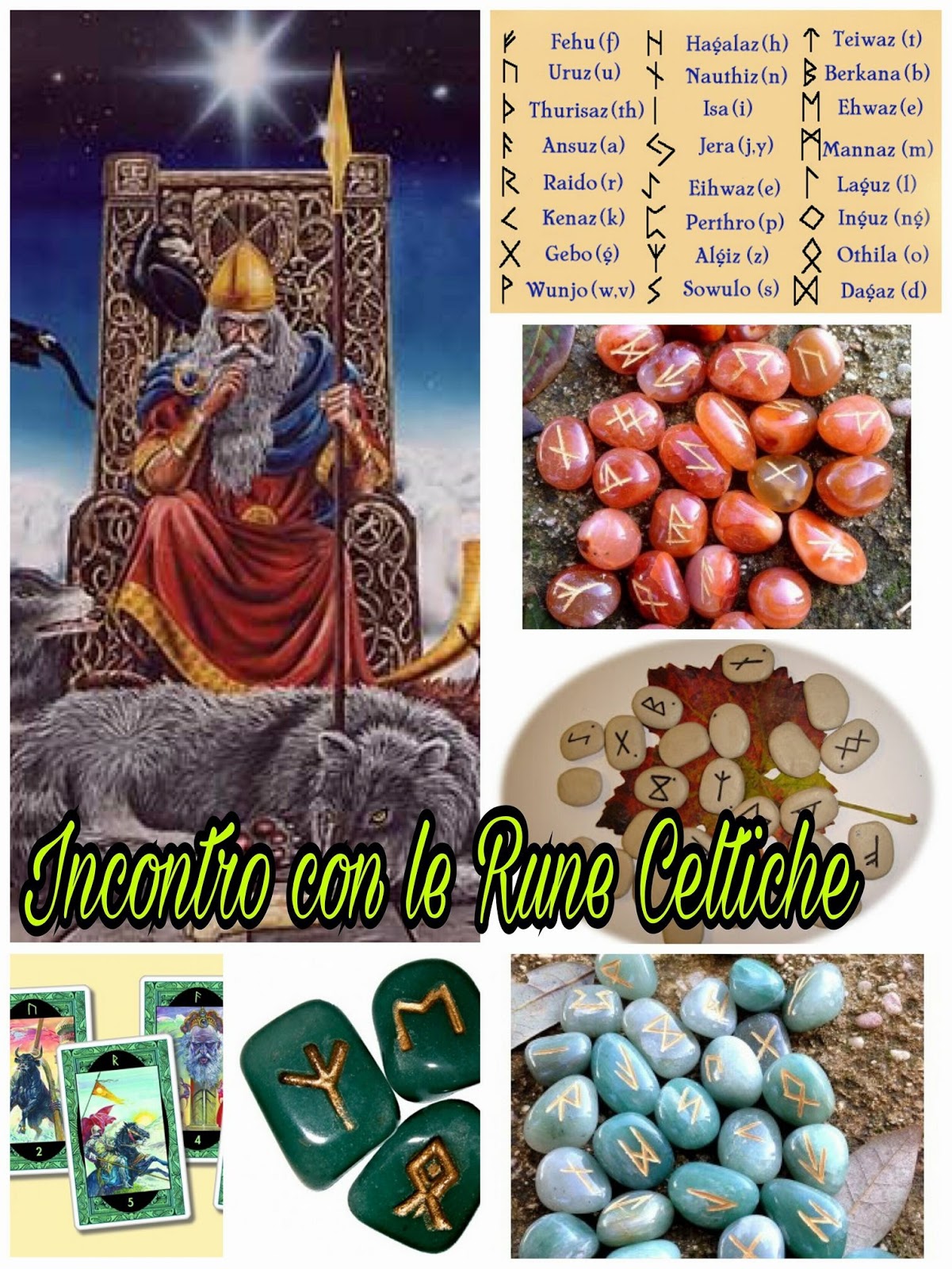 Associazione VitaeDono: INCONTRO CON LE RUNE CELTICHE