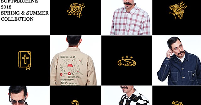 CLINK WEB SHOP - NEWS: SOFTMACHINE 2018 SPRING&SUMMER COLLECTION