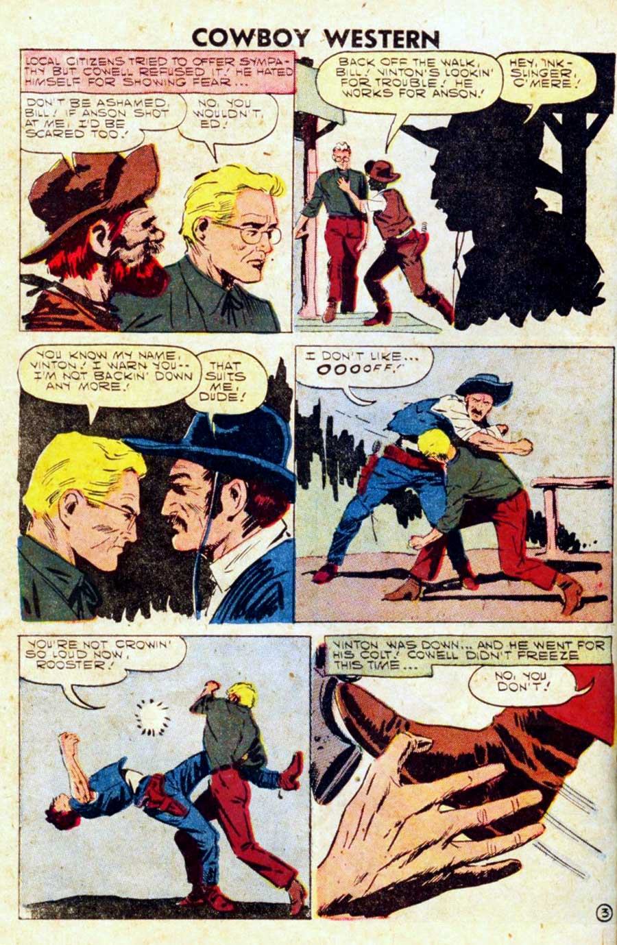 Cowboy Western #67 - Al Williamson art - Pencil Ink