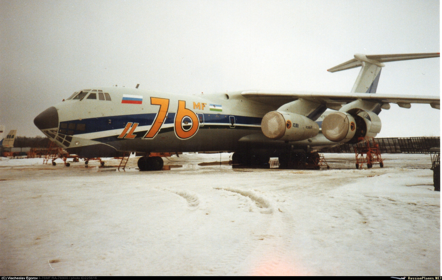 Historia y tecnología militar: Fotos del Ilyushin Il-76MF