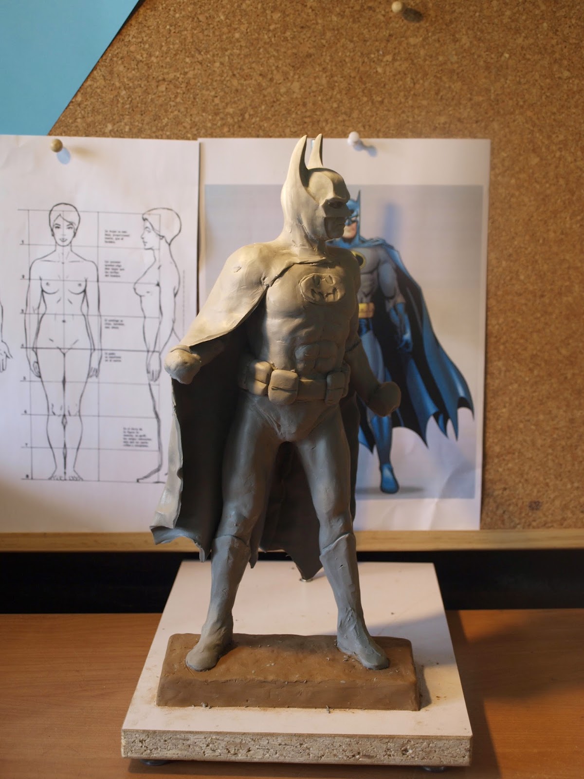 Ronda Gallery: Sculpting Batman at Freakzone 2014