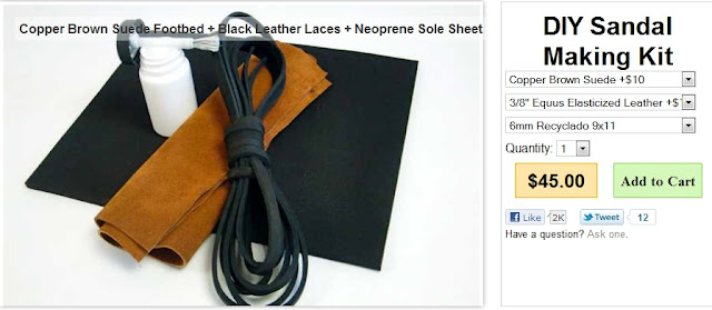 YOUR STYLE IS YOUR SIGNATURE: DIY Sandal Making Kit