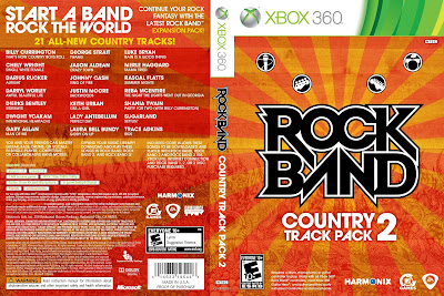 Galeria Das Capas: Rock Band - Country Track Pack 2