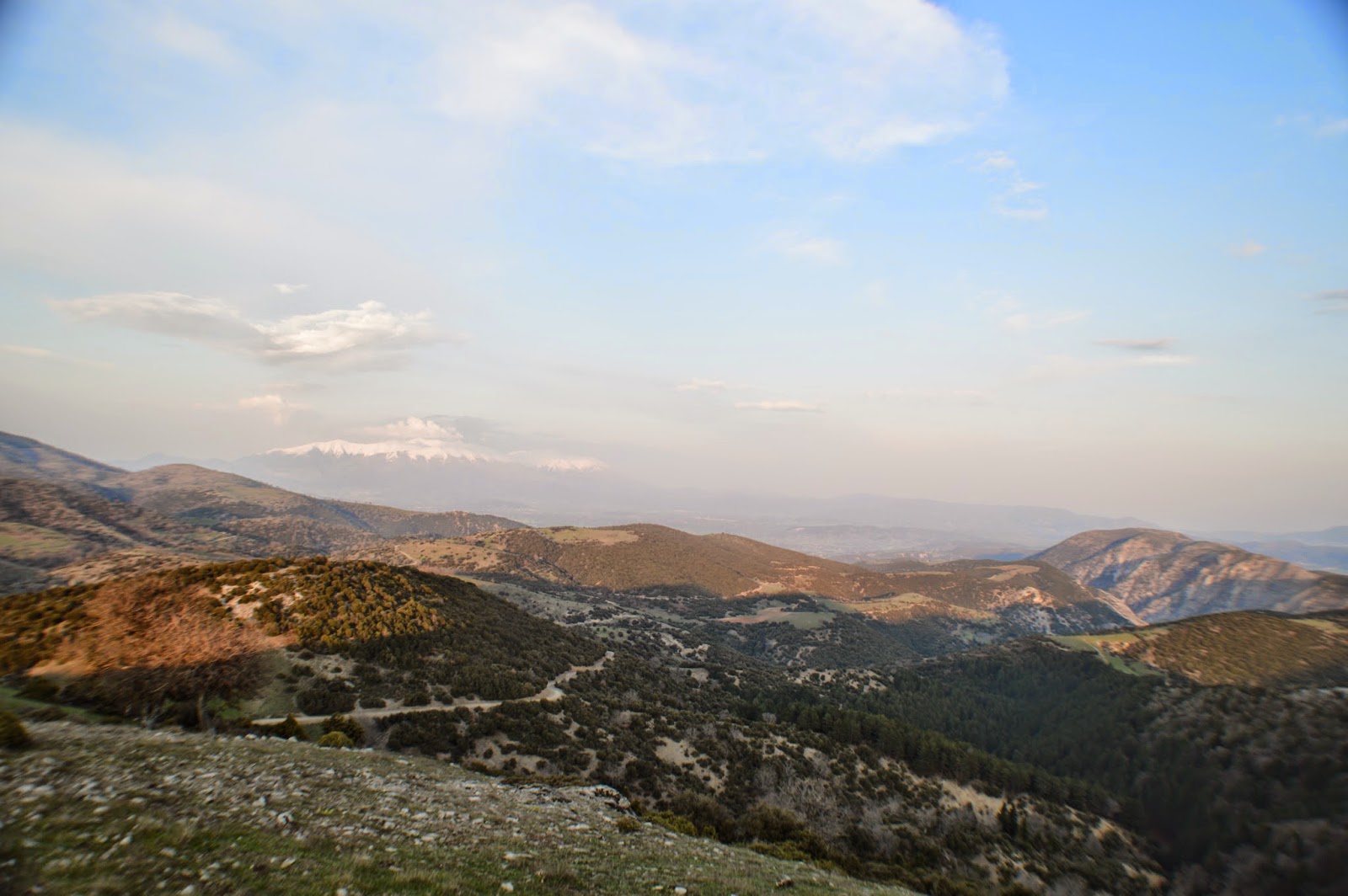 ακρη ελασσονας: κοκκες και η θεα απο ψηλα