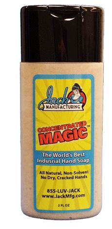 Free Jack Manufacturing Magic Industrial Hand Soap 3oz Bottle ...