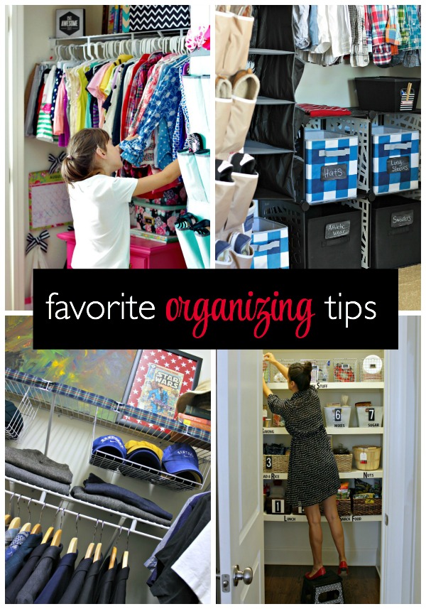 my five favorite tips for organizing the home | our fifth house ...