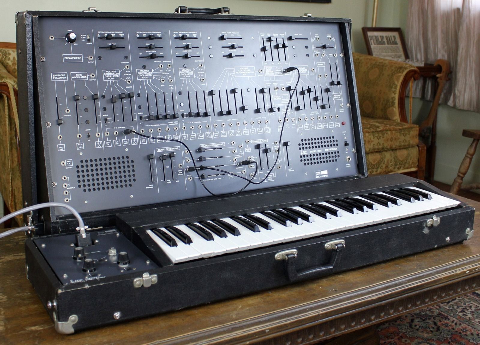 MATRIXSYNTH: ARP 2600 analog synth (with 4012 filter) and 3604 Keyboard ...