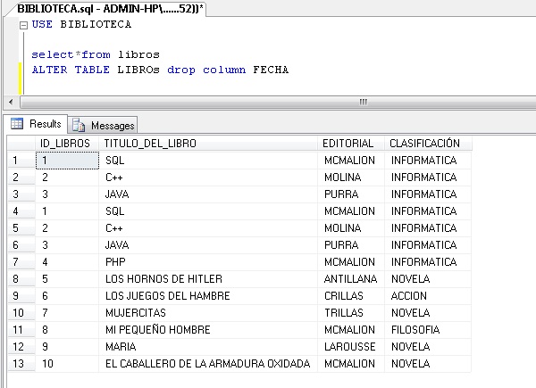 LENGUAJE DE CONSULTA ESTRUCTURADA (SQL): CONSULTAS BASICAS
