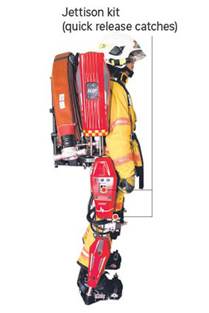 toyhaven: SCDF Exoskeleton to be worn by firefighters
