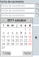 Componente selector de fecha para Tapestry 5 | El blog de pico.dev