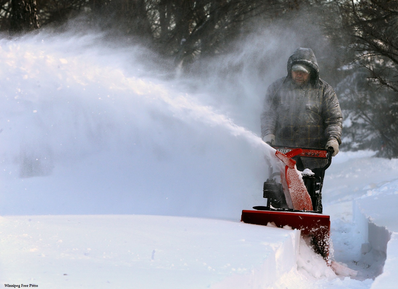 Hockey Blog In Canada: Boxing Snow Day