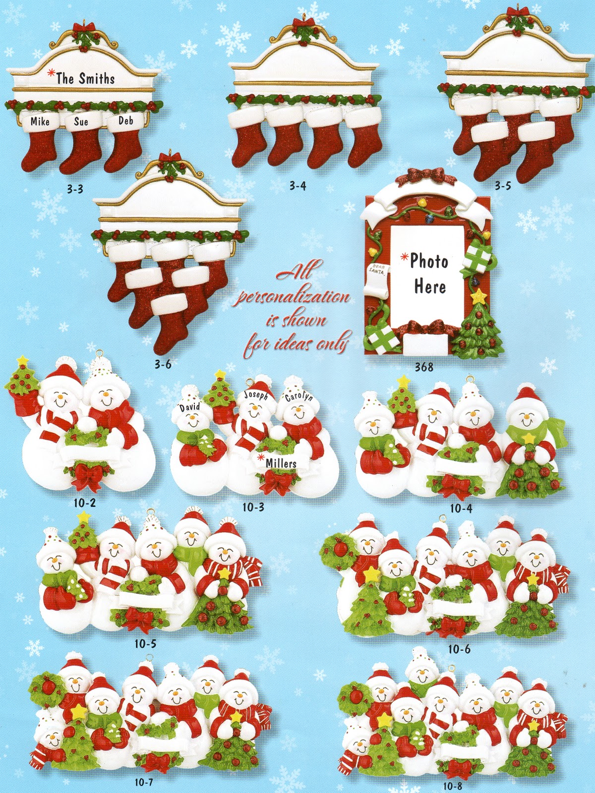 Lady J Designs Ornaments