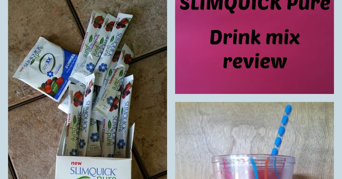 Tattooed Blogger: SLIMQUICK Pure Extra Strength Mixed Berries Drink Mix ...
