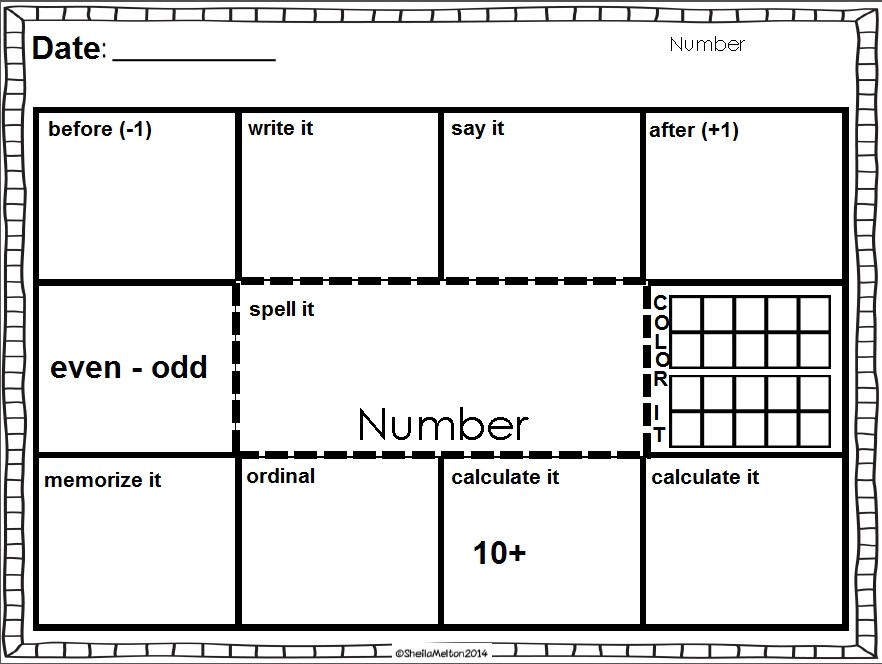 Miss Balbin's teacher blog : Rituel en 6ème: The number of the day.