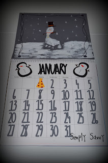 Simply Savvy: Keepsake Calendar