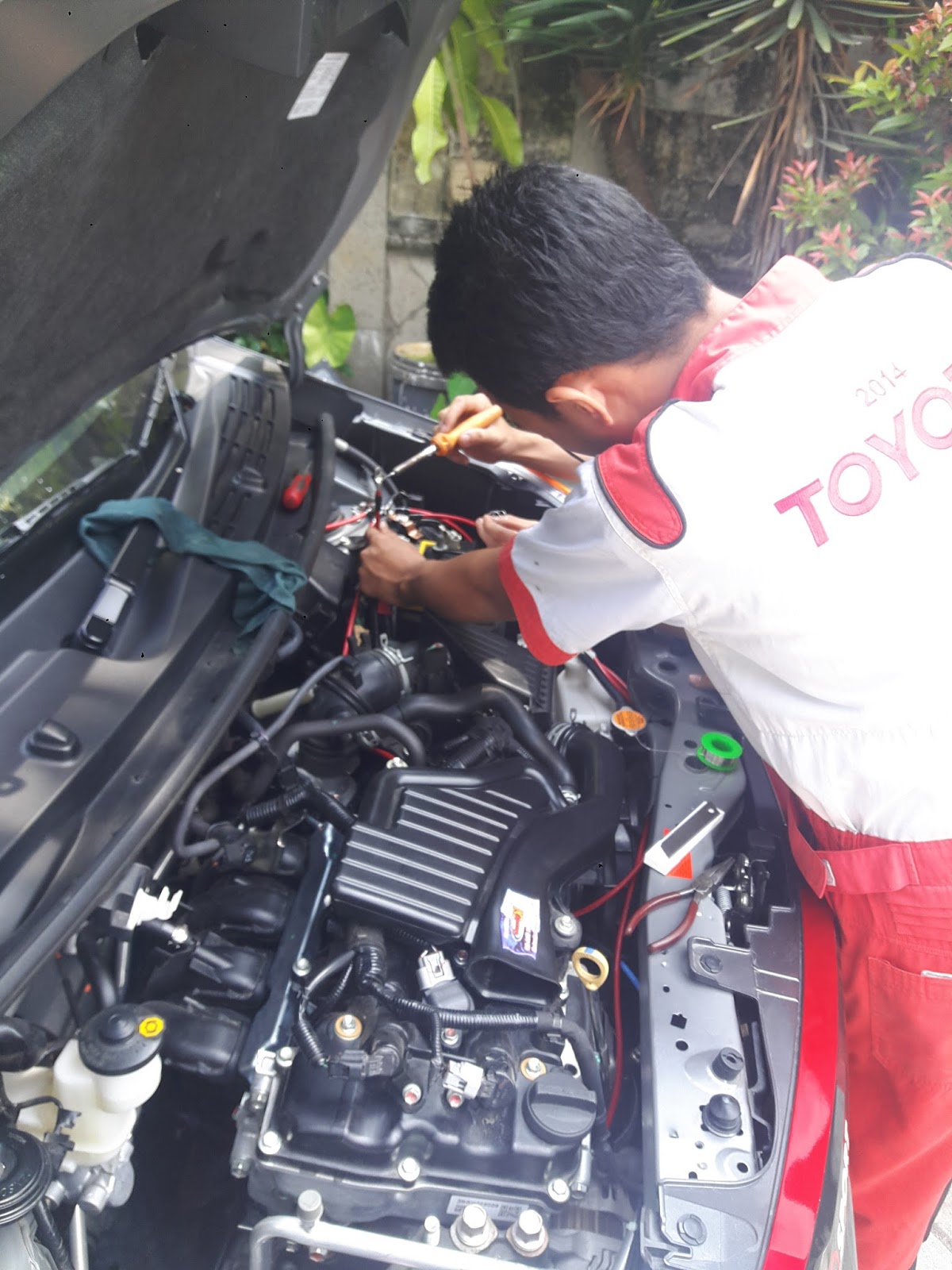 MENAMBAH KABEL GROUNDING MOBIL