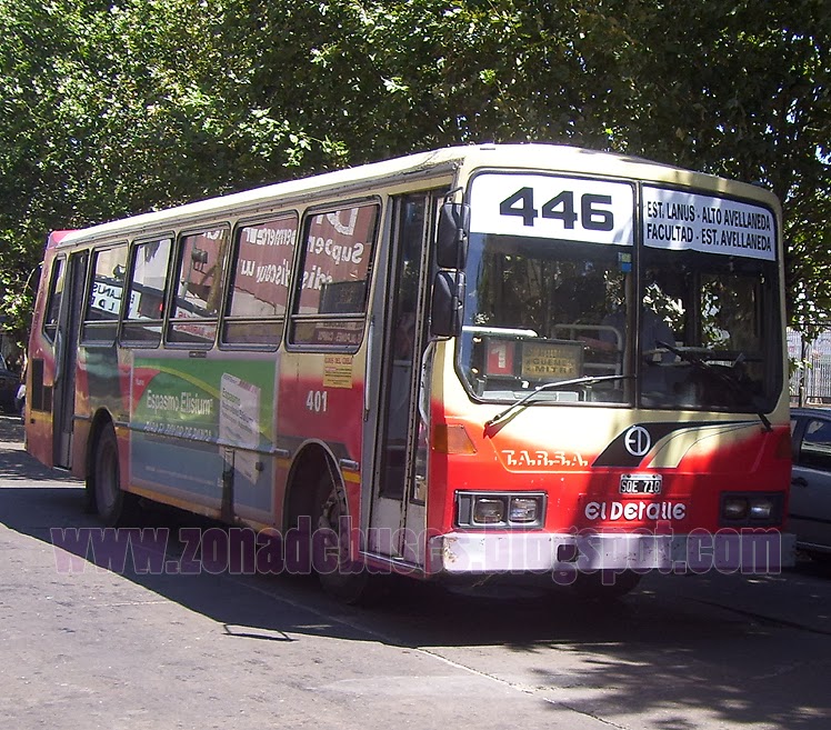 Colectibus - Zona de Buses: LINEA 446