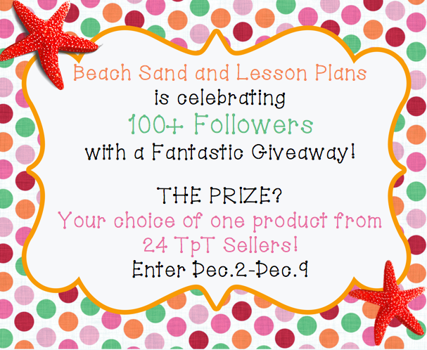 Winner's Choice 100+ Follower Giveaway! - Beach Sand