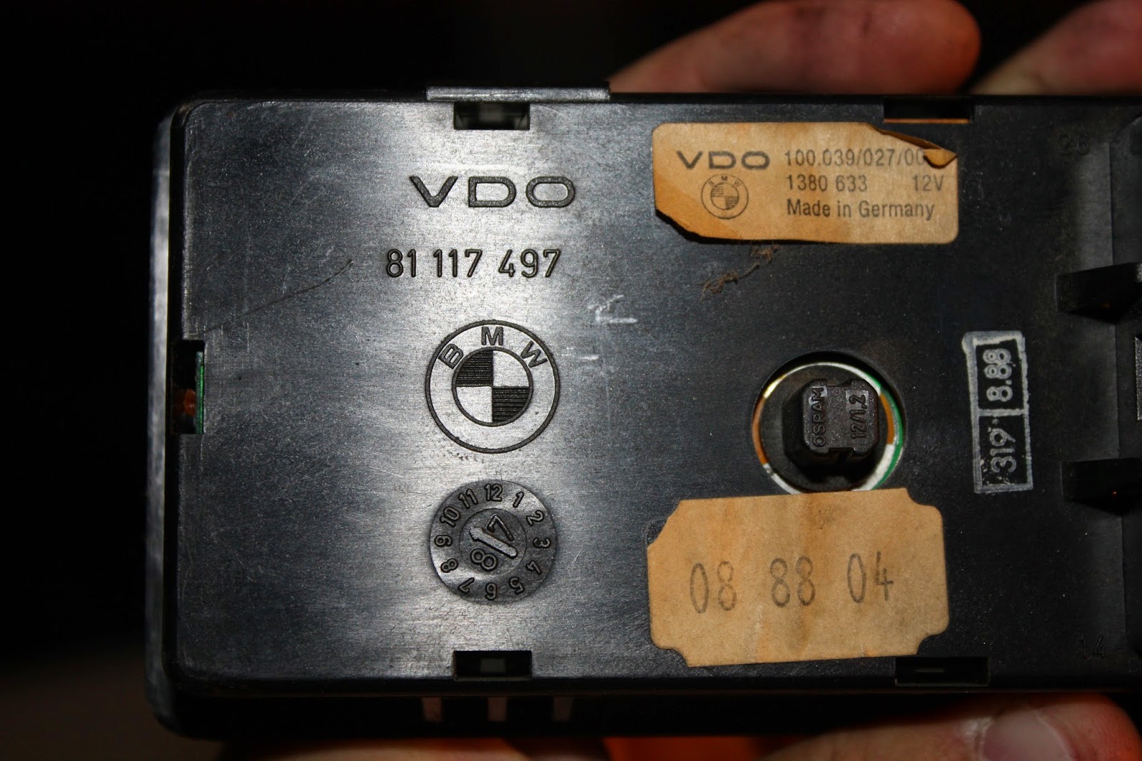 KrEvCon BMW Parts: VDO E30 Check Control Panel