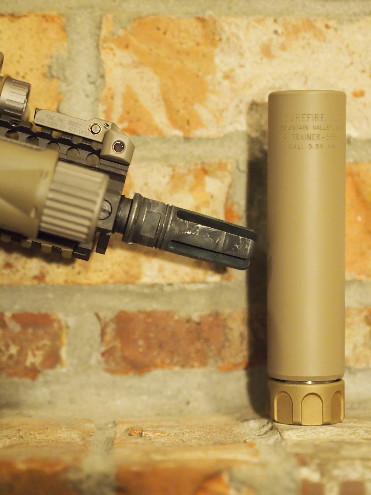 Mister Donut's Firearms Blog: Surefire Training Suppressor Tested