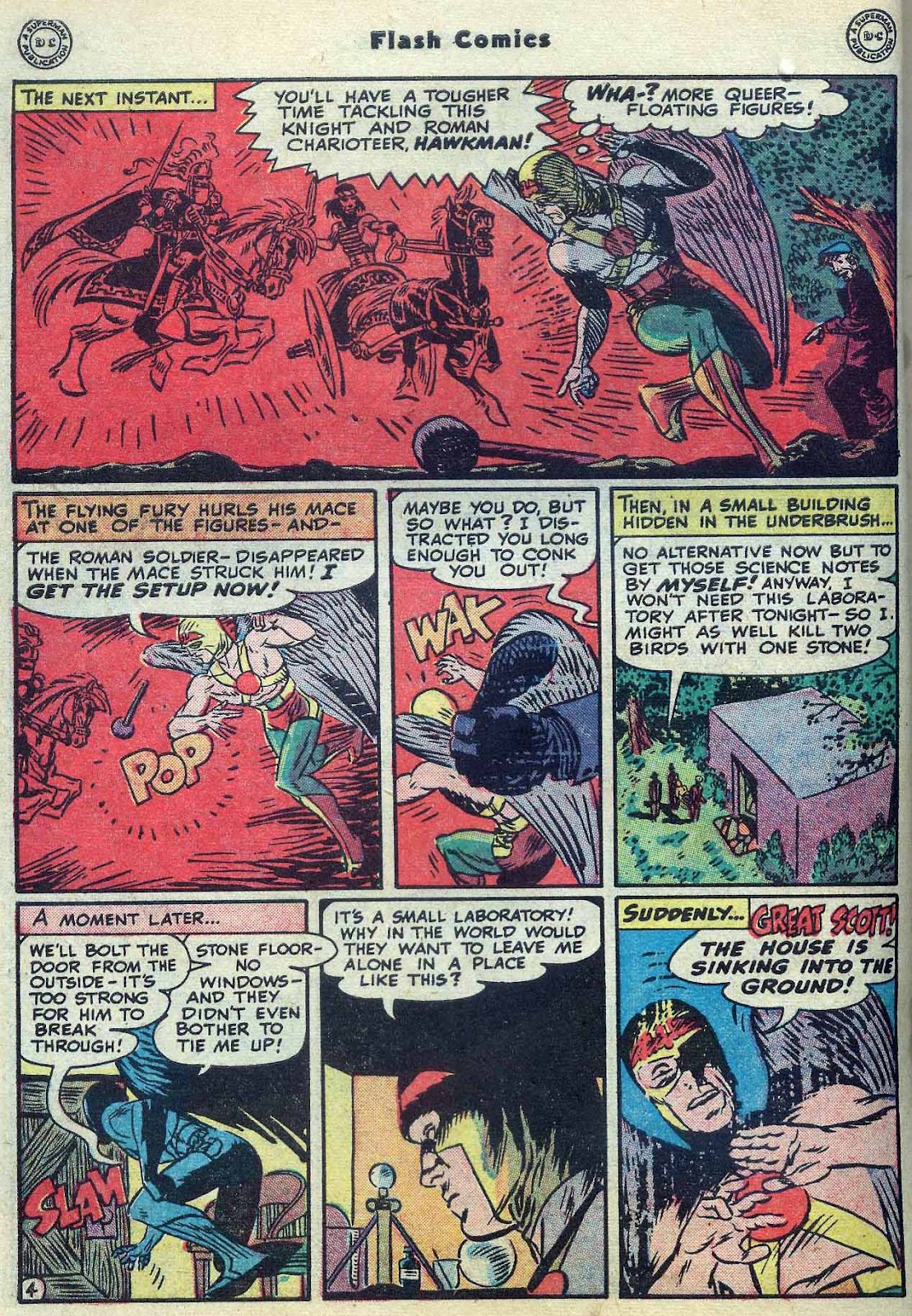 Four-Color Shadows: Hawkman-Joe Kubert-1948