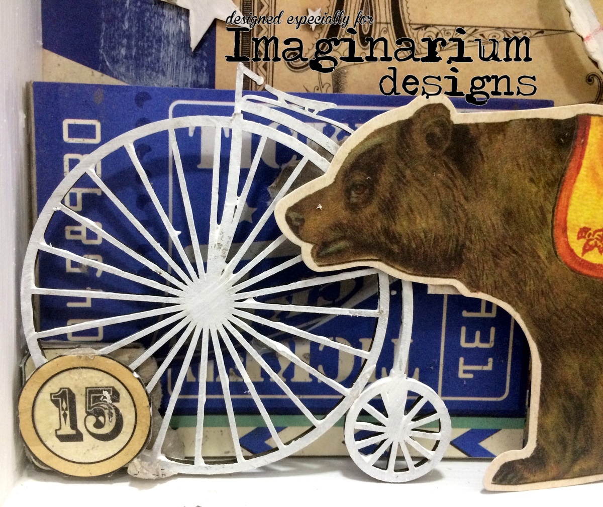 Imaginarium Designs: Vintage Circus Shadow Boxes