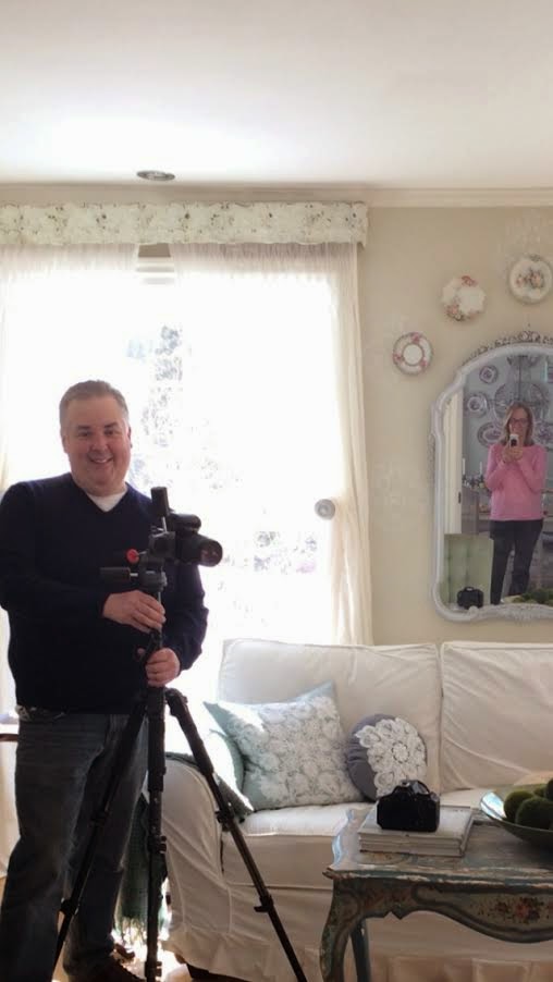 Maison Decor: Oh what a week it was! Matthew Mead shoots my home!