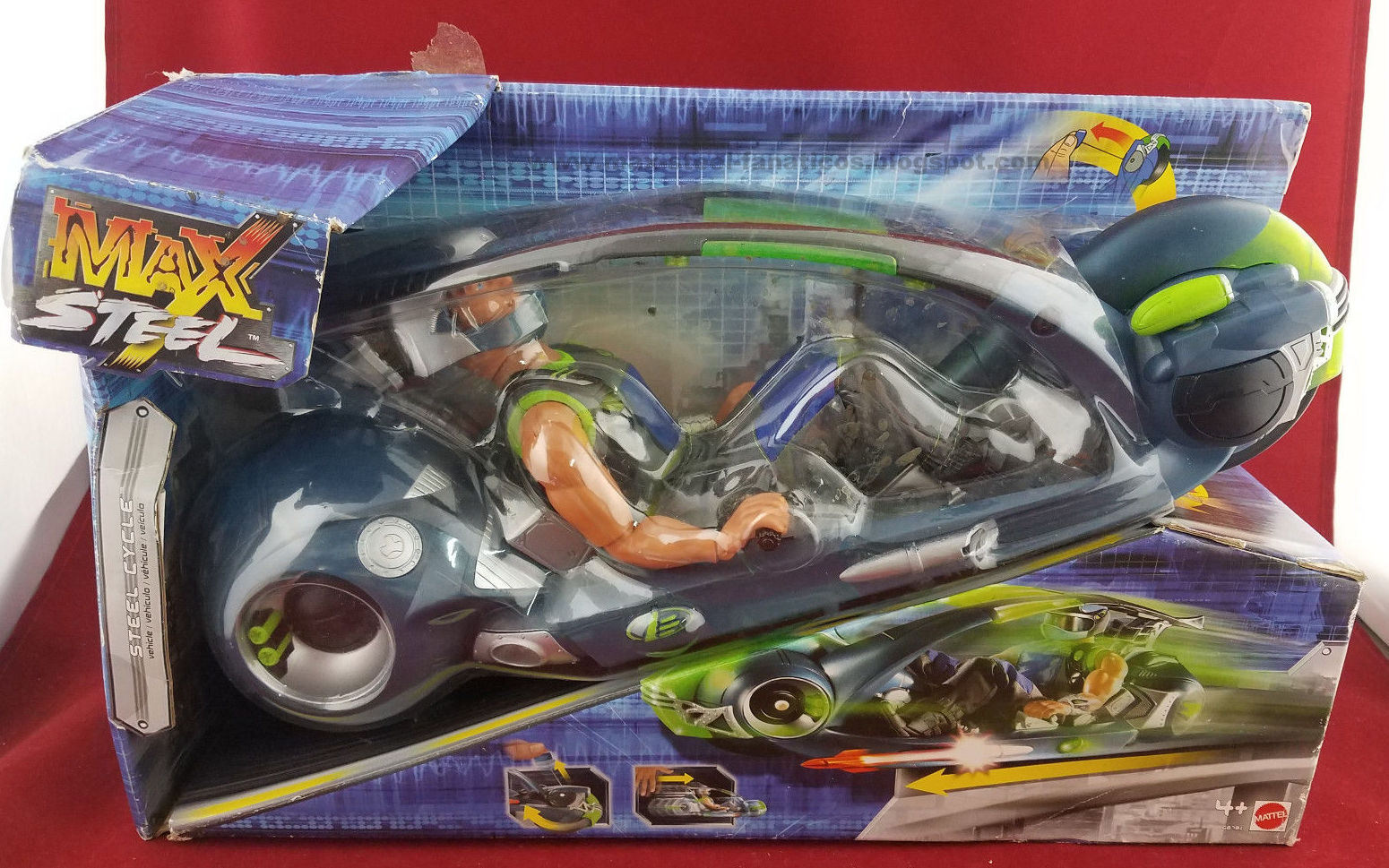 Max Steel Fanáticos: Línea Max Steel 2005 Completa