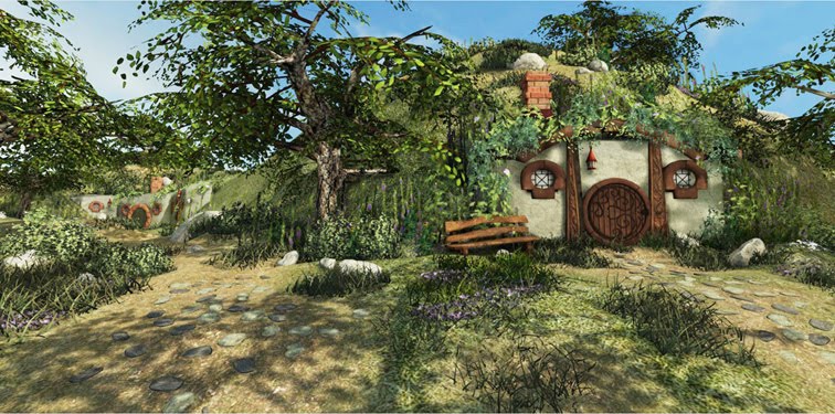 Chad Milam 3D Art: The Shire