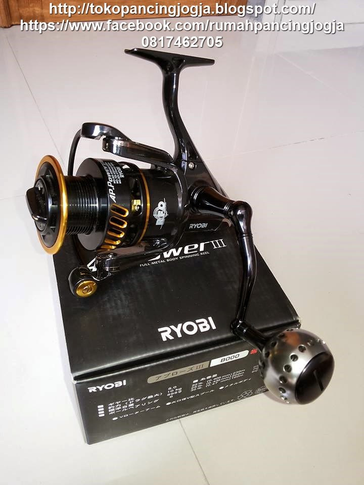 Rumah Pancing Jogja: RYOBI AP POWER III 6000/8000 rp.1150rb