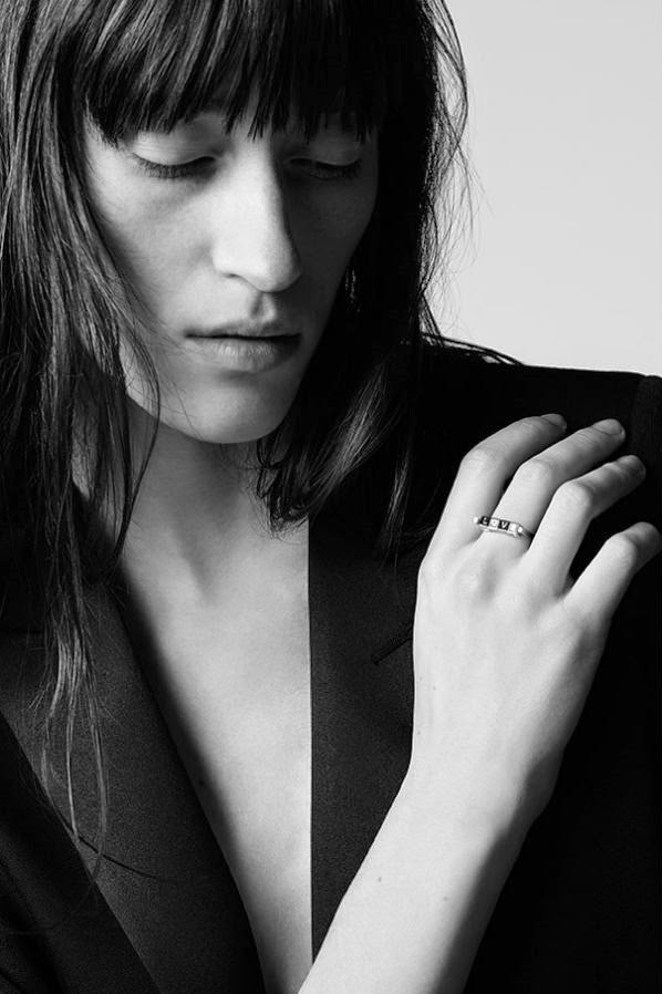 Saint Laurent Paris Pre-Fall 2015 Campaign featuring Helena Severin