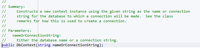 Muhammad Shujaat Siddiqi Entity Framework Code First Connection With