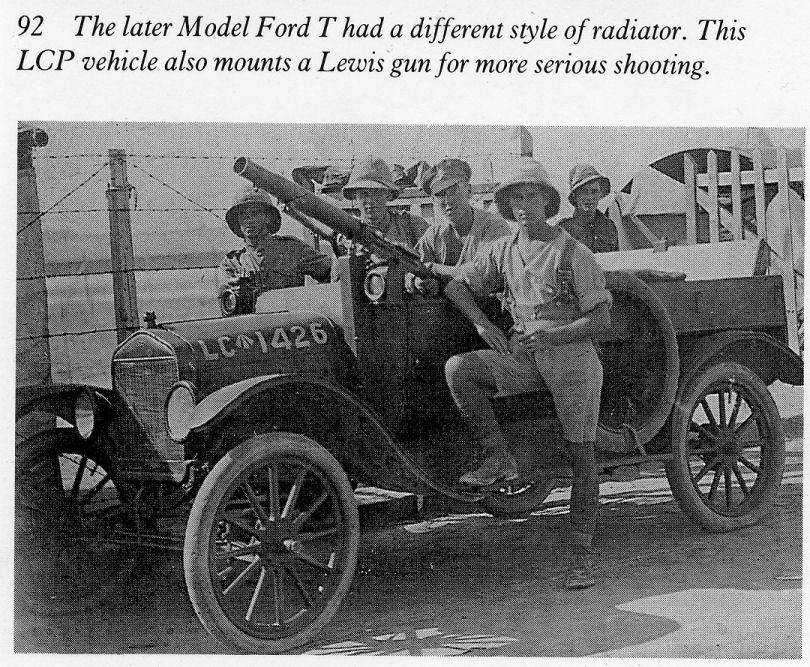 Just A Car Guy: Ford T of the 1st Australian Light Car Patrol (1917)