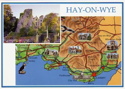 Chocolate Chunky Munkie: Lovely Trip To Hay-On-Wye - Town of Books!