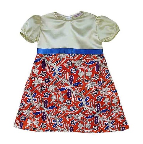 20 Model Baju Batik Anak Perempuan Kreasi Baru Dengan Desain Masa Kini ...