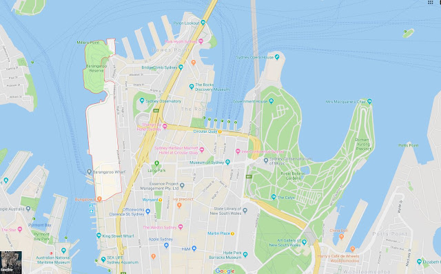 COLOURFULWORLD: Visit to Sydney - Day 1 (Flight and Barangaroo Reserve)