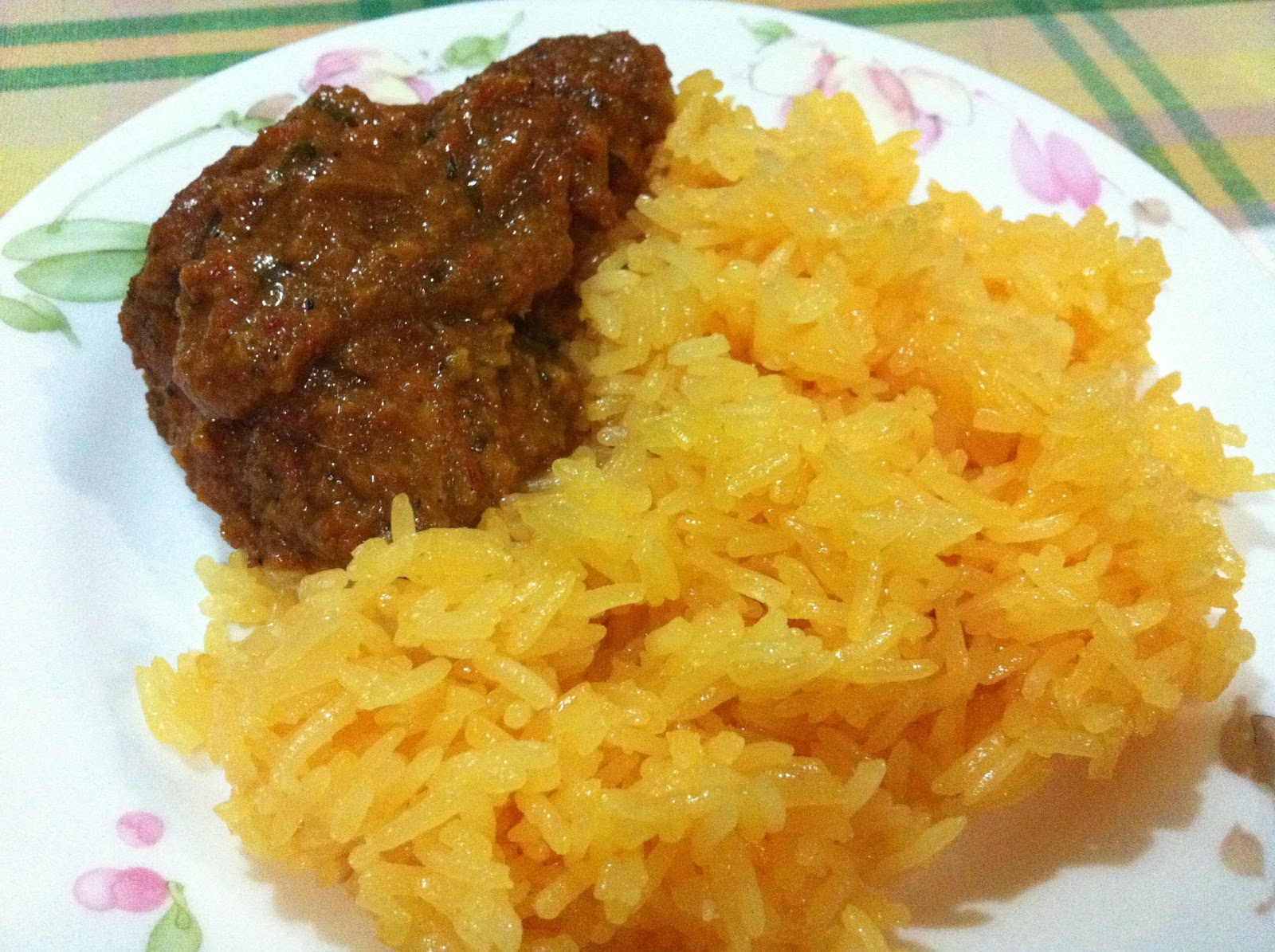 A RecipeTester...: Pulut Kuning dan Rendang Ayam