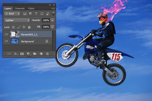 PhotoEffect: Fire Effect in Photoshop